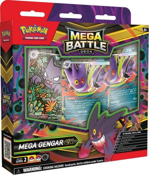 Pokémon TCG: Mega Battle Deck—Mega Gengar ex / Mega Diancie ex(Set of 2 ...