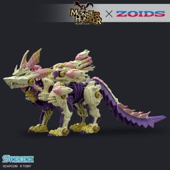 ZOIDS-X-MONSTER HUNTER GATLING FOX-x-MITSUNE Buildable Model Kit ...